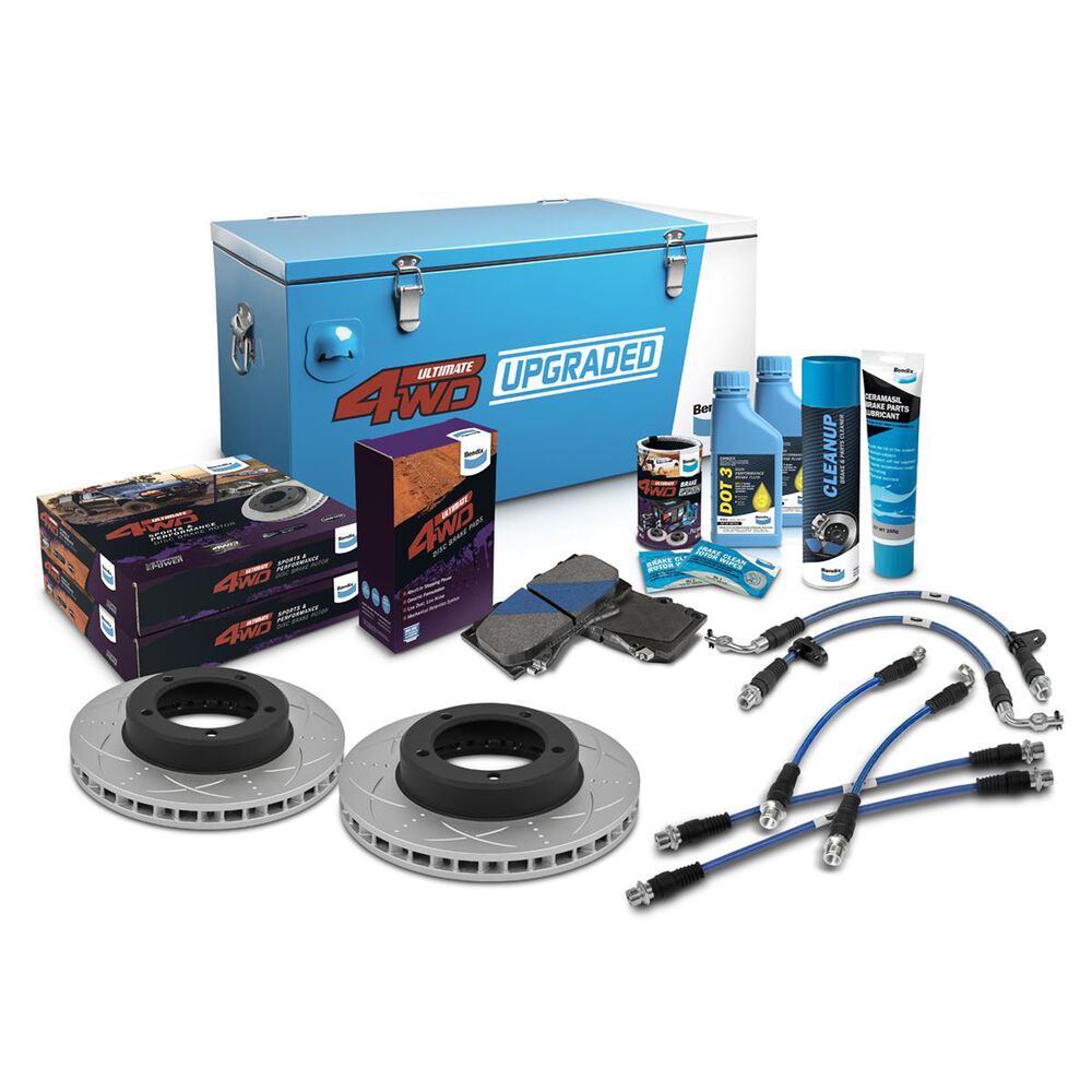 Bendix Ultimate 4WD Brake Upgrade Kit - U4WD-BUK30 | Supercheap Auto