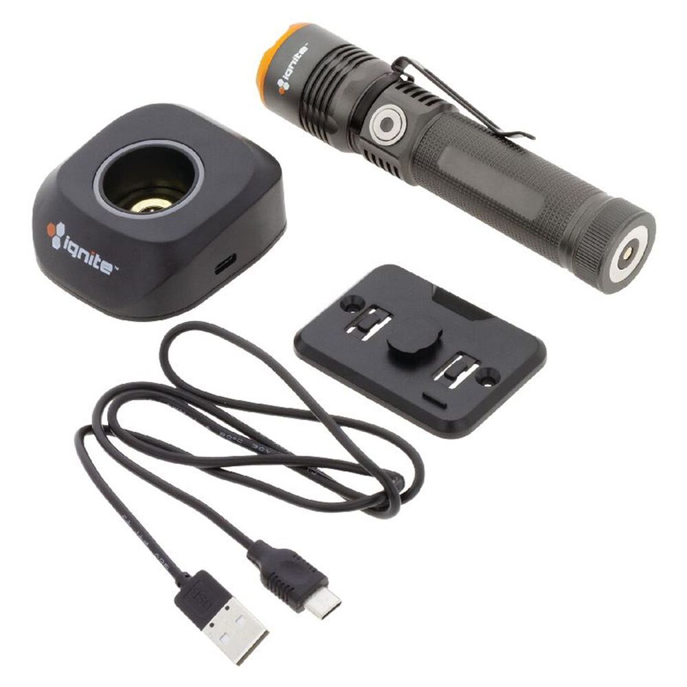 Ignite Rechargeable LED Torch With Charging Stand - IIL7152 ...