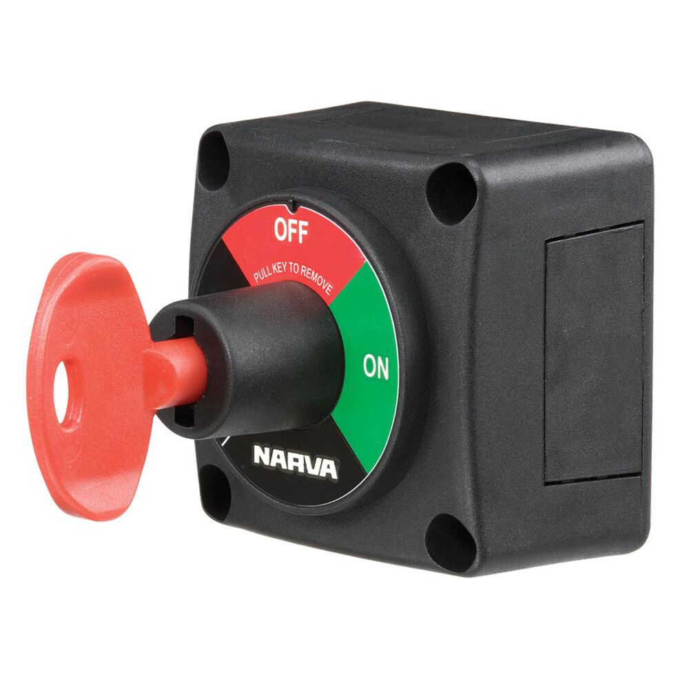 Narva Battery Master Switch - Lever Type With Removable Key ...