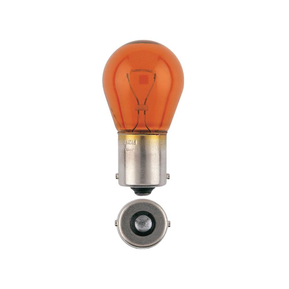Narva BA15S Bulb - Amber, 10 Pack, 12V, 21W | Supercheap Auto