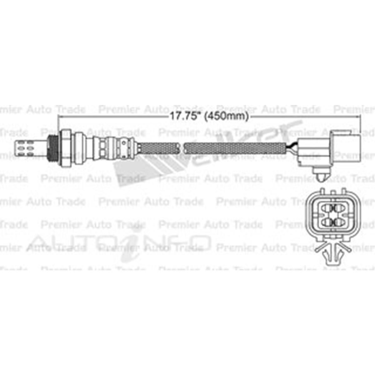 PAT Oxygen/Lambda Sensor Pre-Catalytic Converter/Manifold - EGO-054 ...
