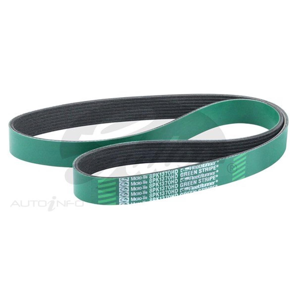 Gates FleetRunner Heavy-Duty Micro-V Belt - 8PK1370HD | Supercheap Auto