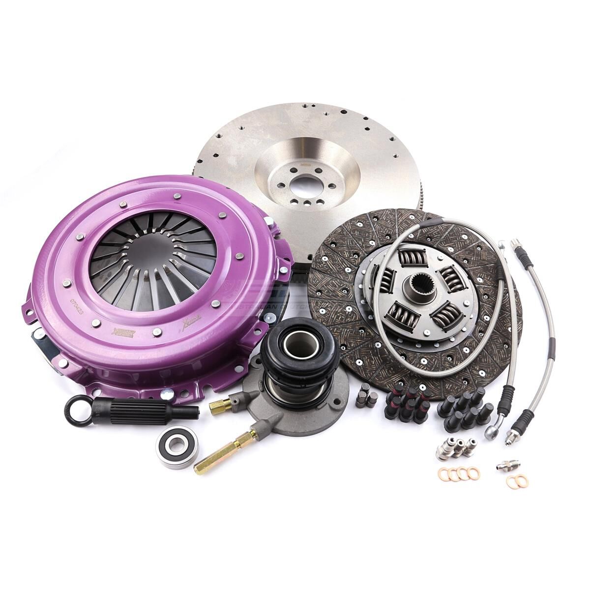 Xtreme Performance Heavy Duty Clutch Kit - Sprung Organic, Includes ...