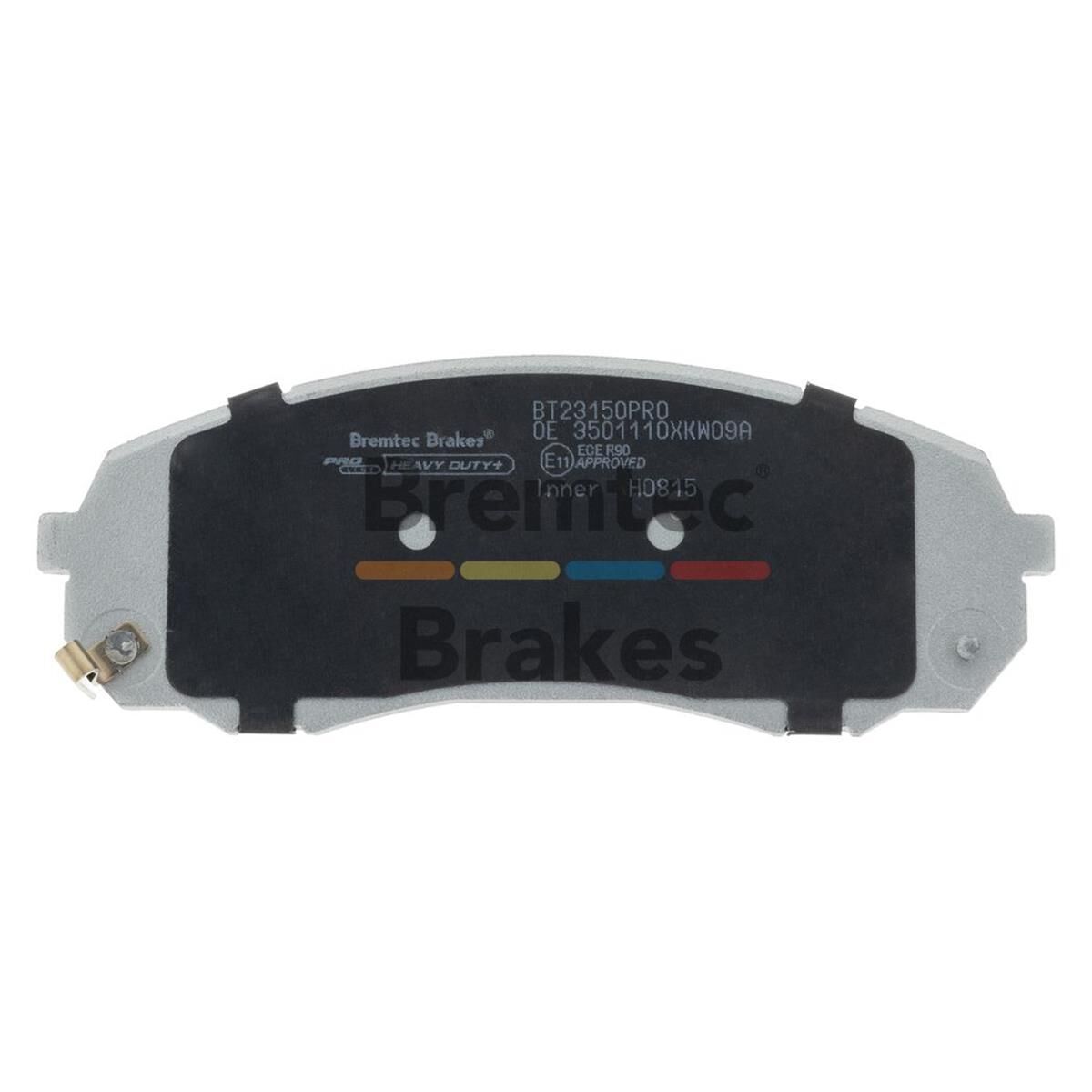 Bremtec Pro-Line Heavy Duty Brake Pads - Front, BT23150PRO | Supercheap ...
