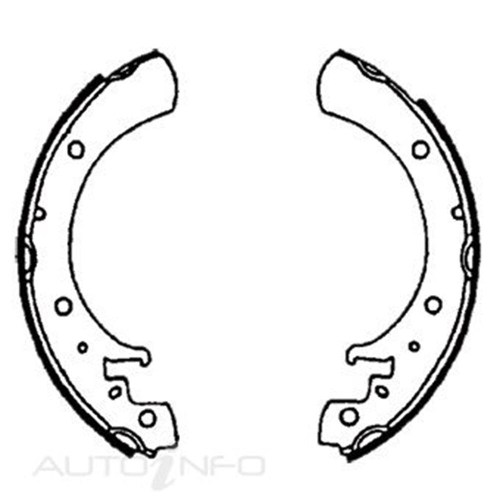 Bendix Brake Shoes - BS1384-1 | Supercheap Auto