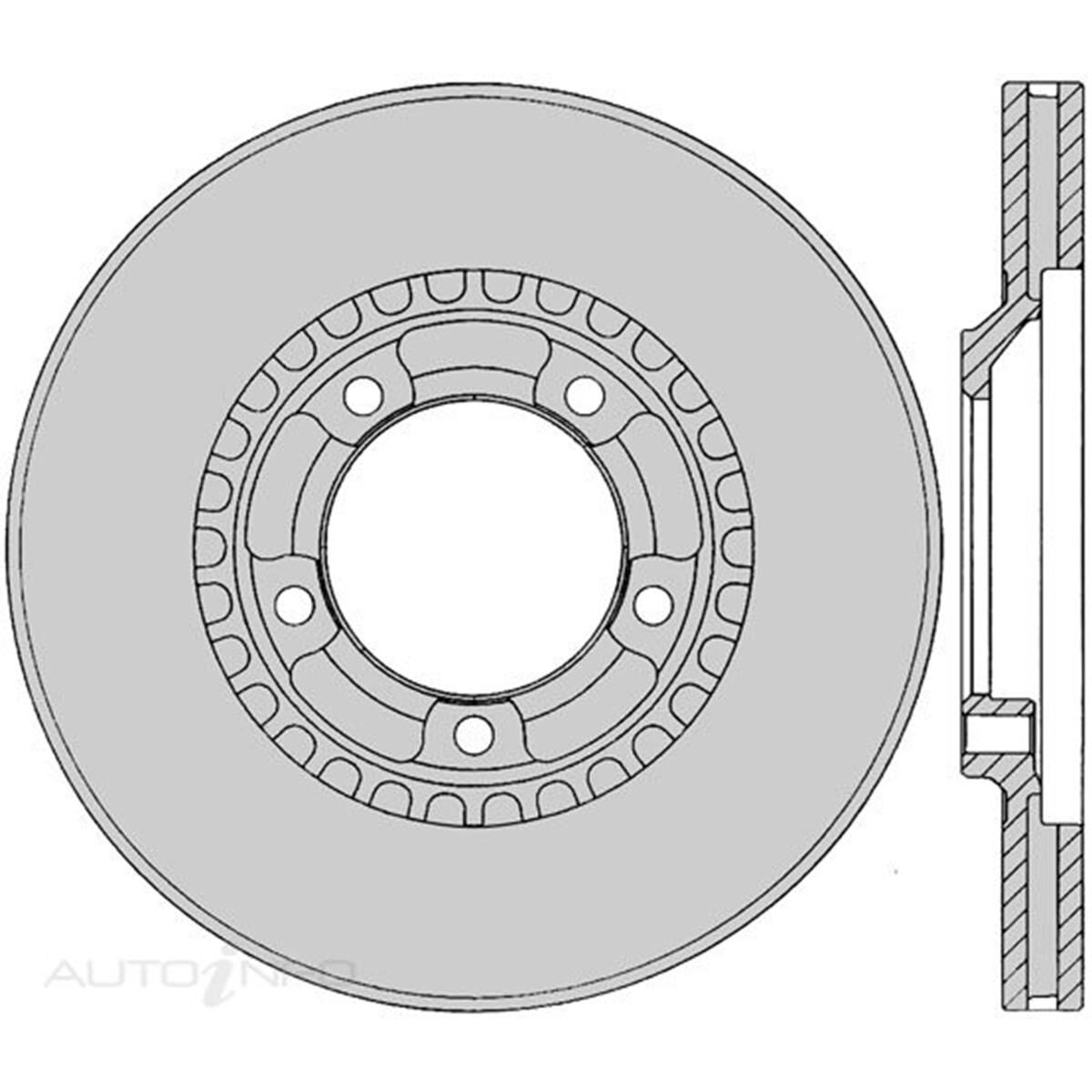 Protex Brake Rotor - Single, DR230 | Supercheap Auto