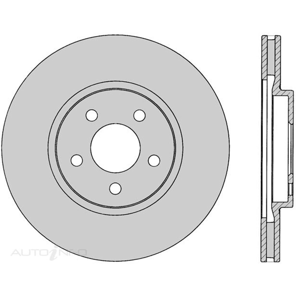 Protex Brake Rotor - Single, DR167 | Supercheap Auto