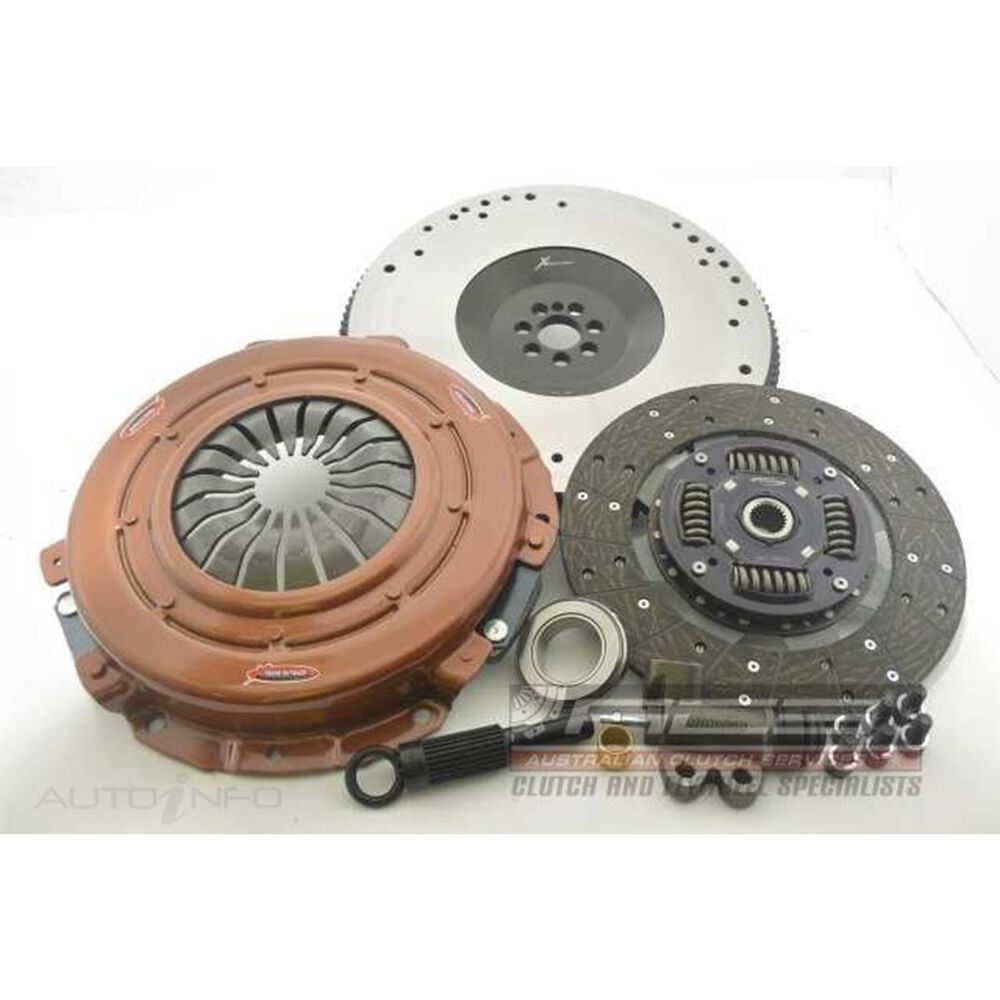 Xtreme Outback Extra Heavy Duty Sprung Organic Clutch Kit - Includes SMF, KNI28596-1AX ...