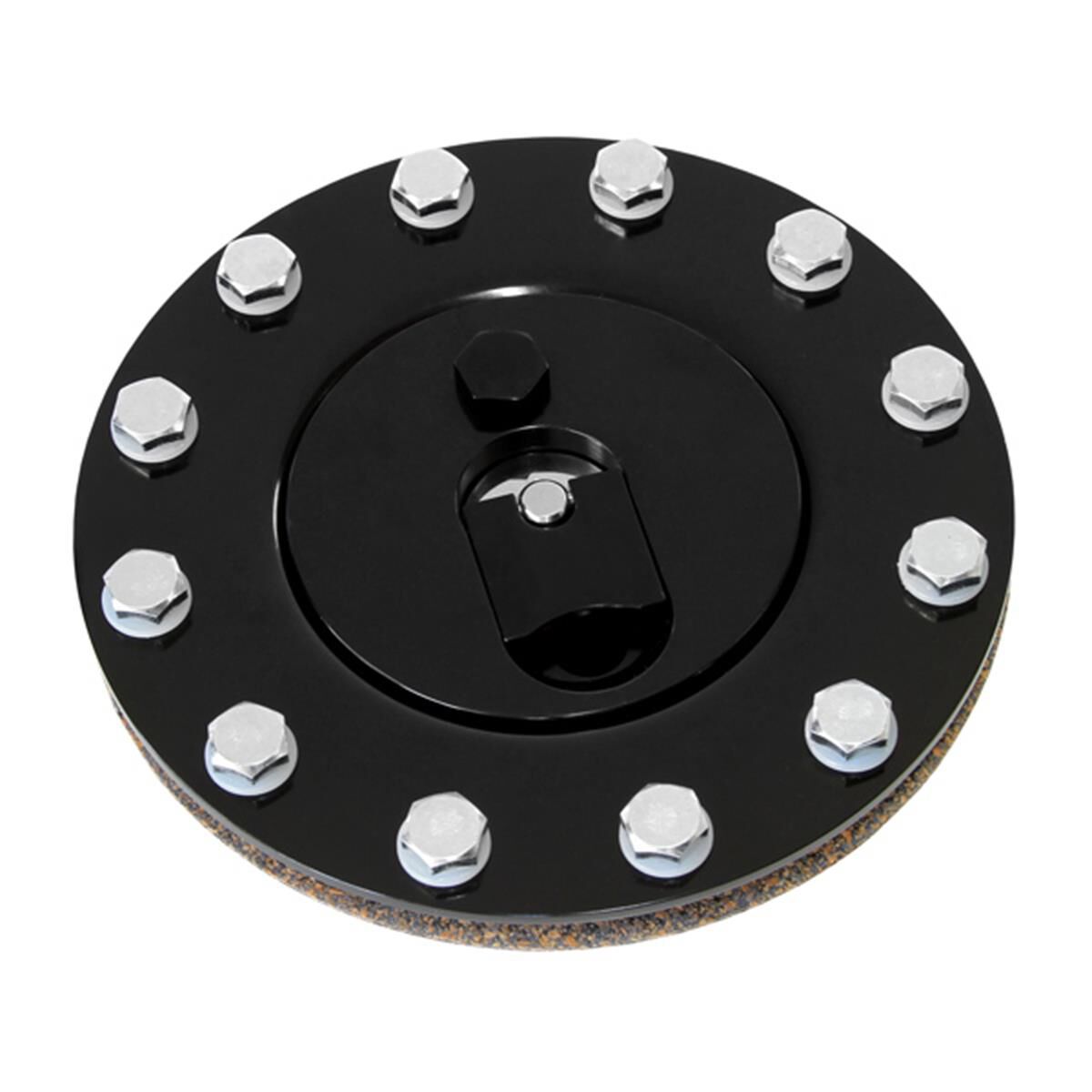 Aeroflow Billet Fuel Cell Cap Assembly (Black), AF85-2000BLK ...