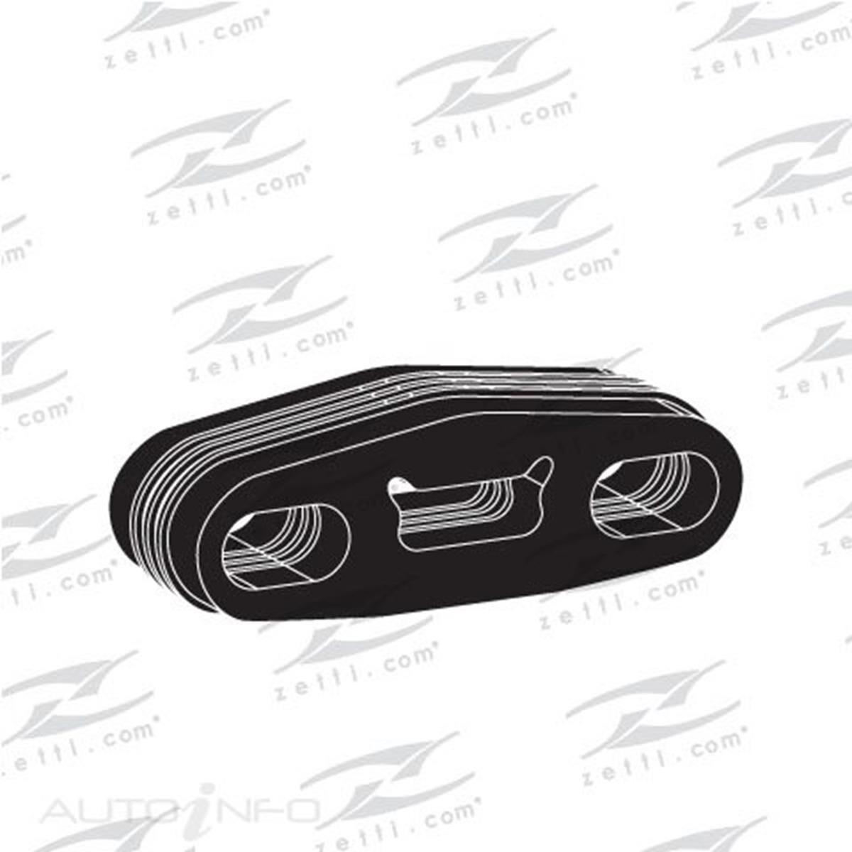 Redback Exhaust Rubber to suit Daewoo Cielo, Espero Rubber Rear ...