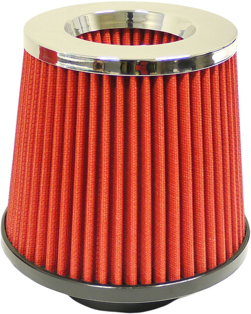 Pod Filter Red Element Chrome Top 76Mm Inlet Urethane Base Construction ...