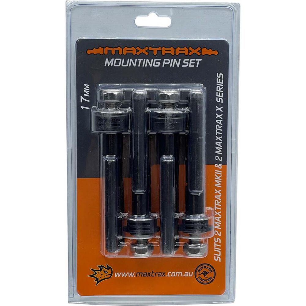 Maxtrax Mounting Pin Set MKII/X-Series (17mm) - MTXMPSX17 | Supercheap Auto