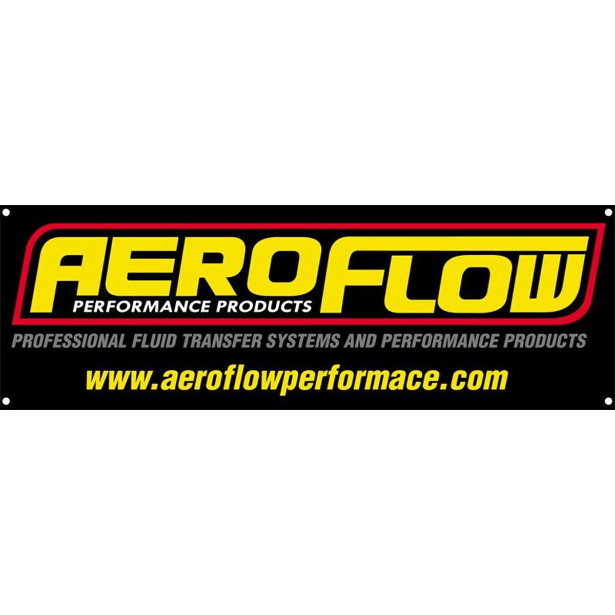 Aeroflow Aeroflow Logo Banner 1400mm x 400mm, AF99-2000 | Supercheap Auto