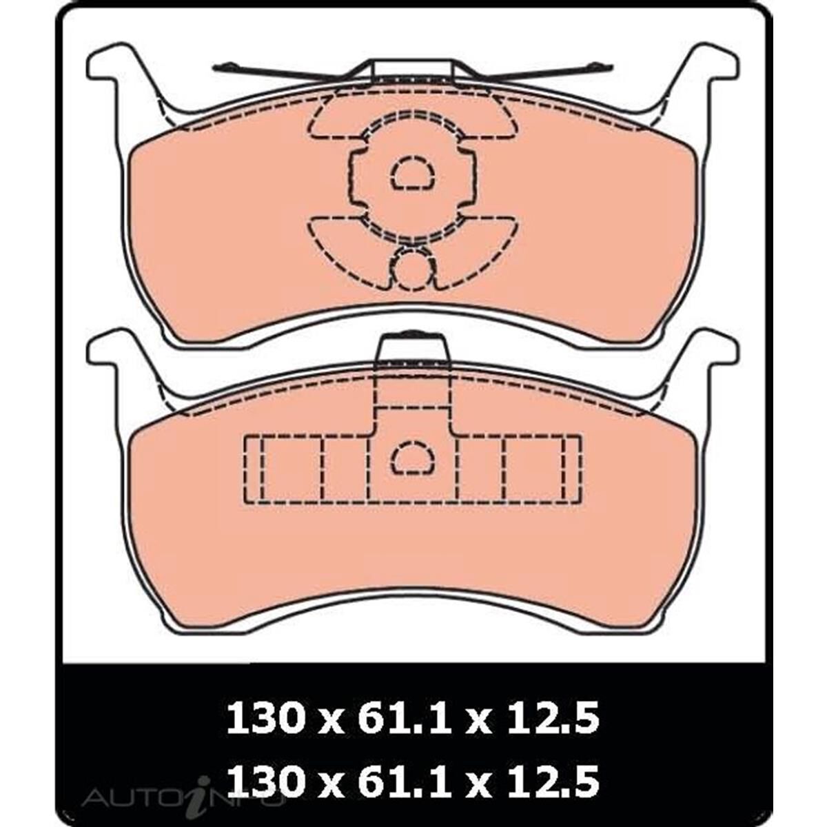 Remsa Brake Pads - 164 40 | Supercheap Auto