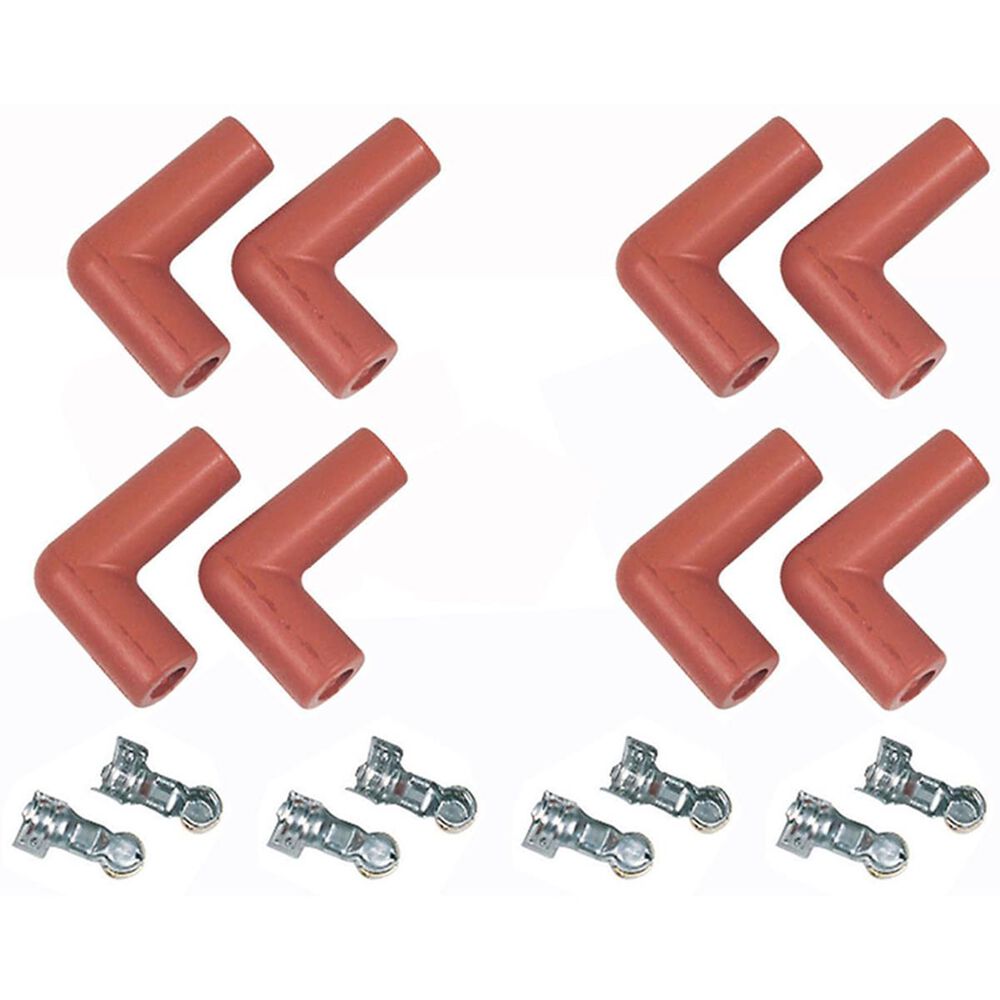 MSD Spark Plug Boots Hi Temp - 90 Degree, 8 Pack, MSD8852 | Supercheap Auto