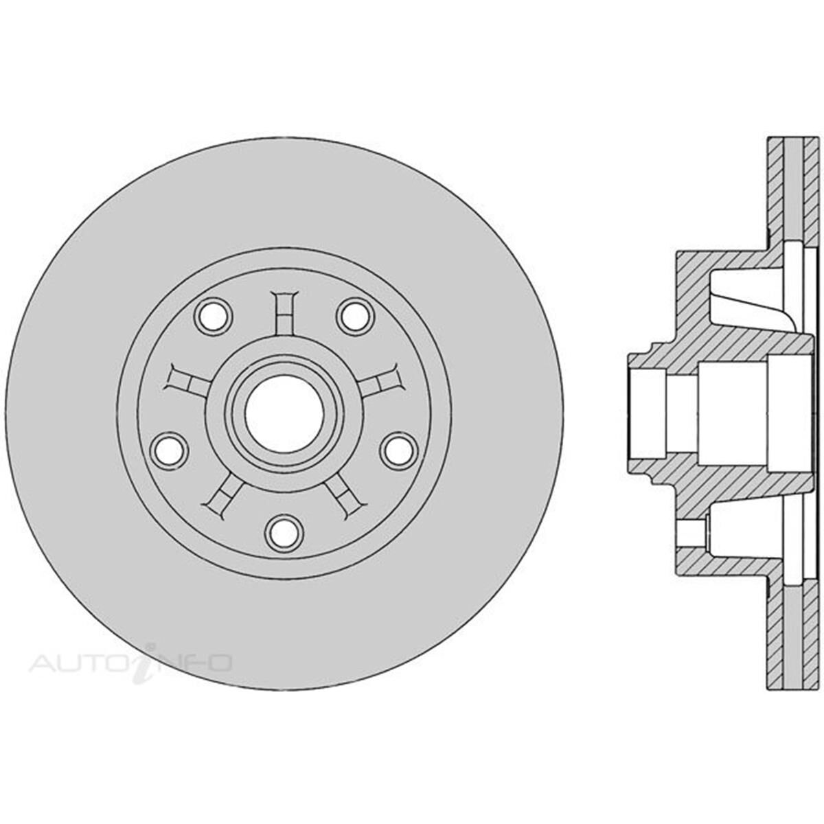 IBS Brake Rotor - Single, BR14 | Supercheap Auto