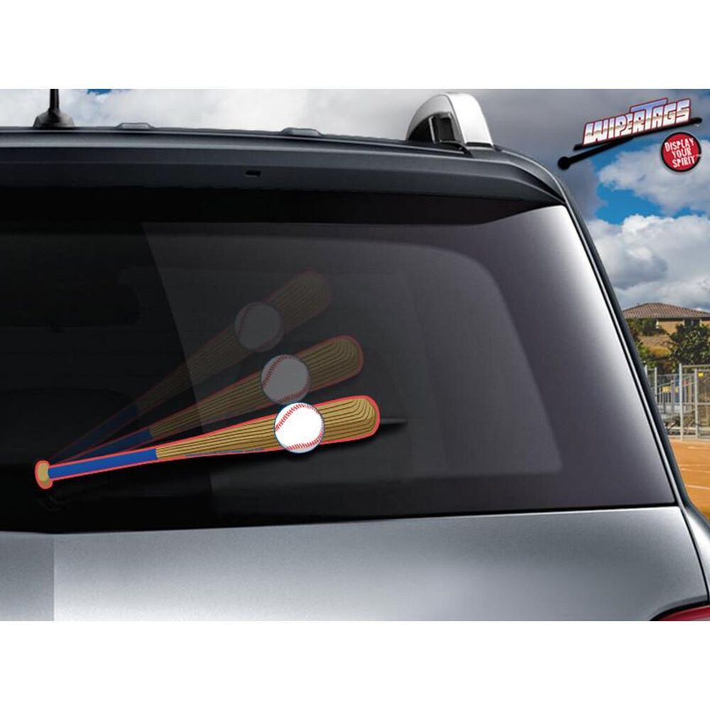 WiperTags Rear Window Blade Cover - Baseball And Bat | Supercheap Auto