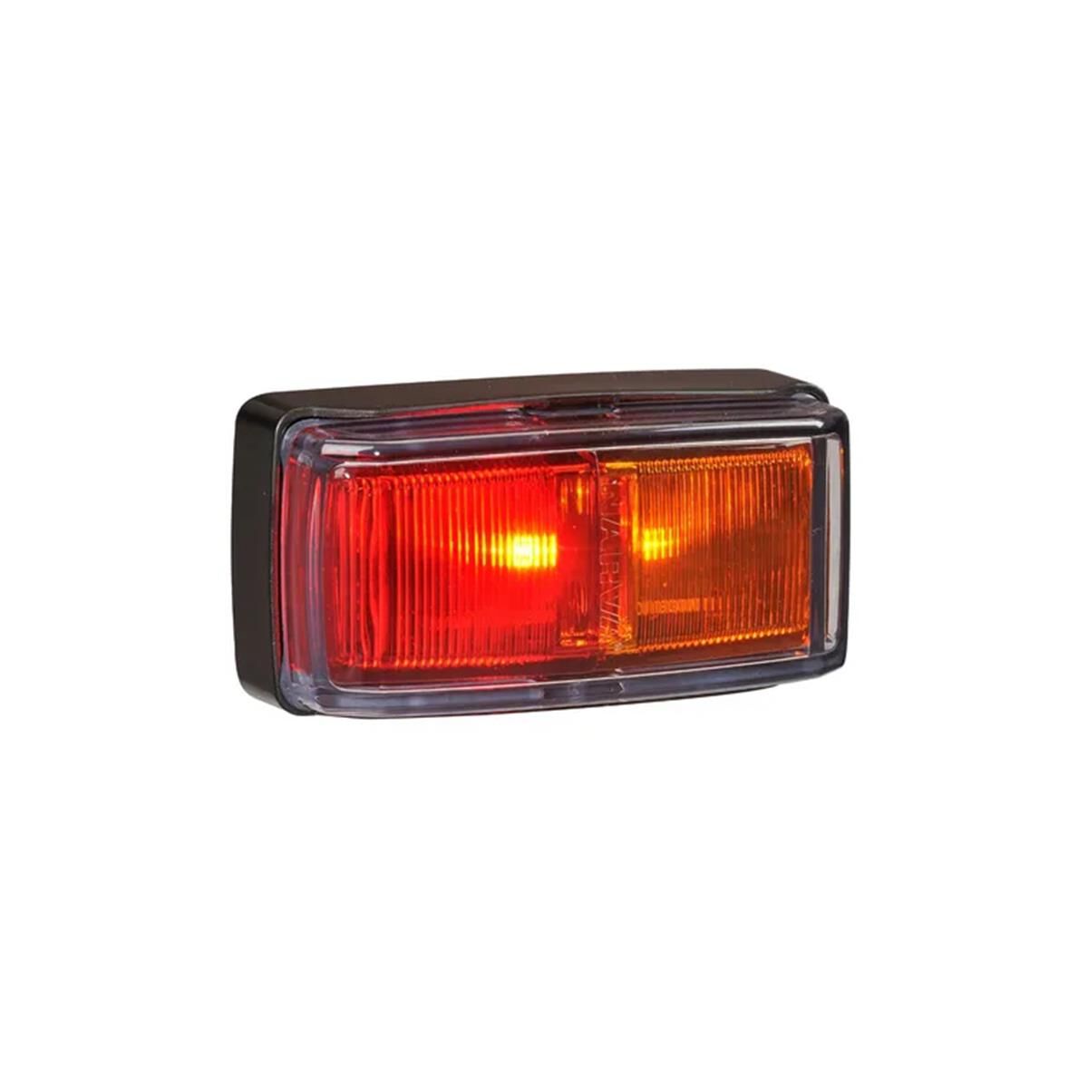 Narva Truck & Trailer LED Red/Amber Side Marker Lamp with 0.5m Cable ...