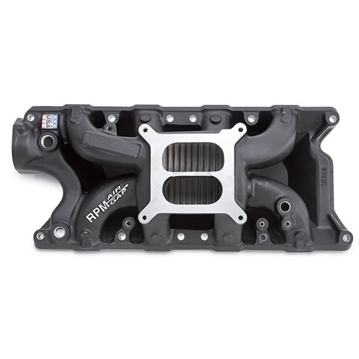 Edelbrock RPM Air Gap Intake Manifold Nascar Edition - Black, Ford 289W ...