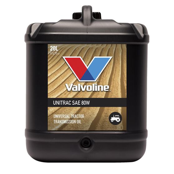 Valvoline Unitrac Tractor Transmission Oil - SAE 80W, 20L, 1371.20 ...