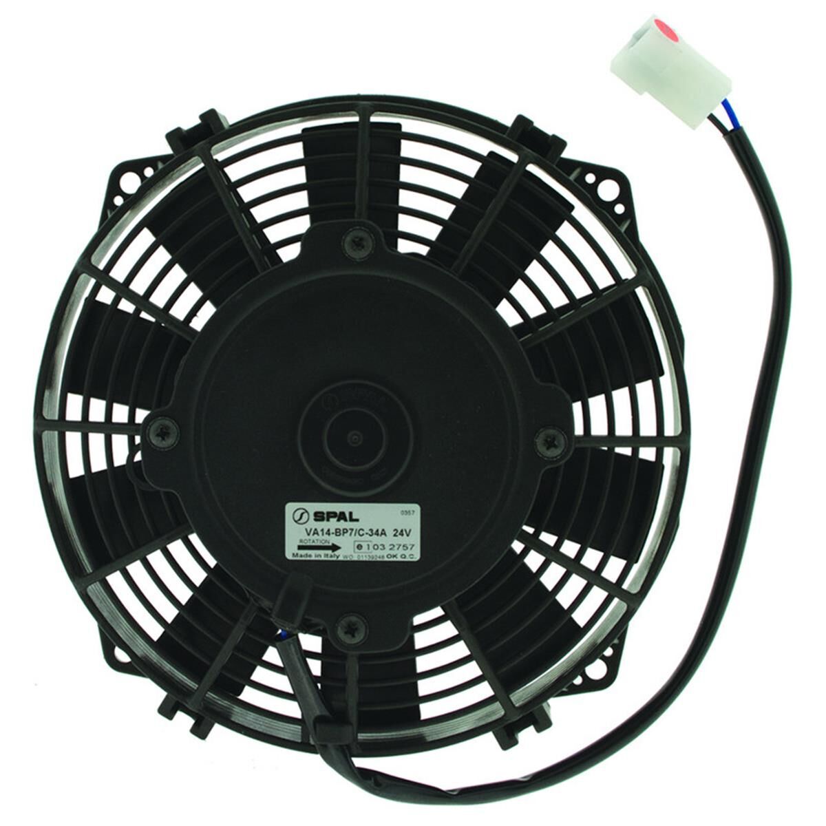 SPAL Thermo Puller Fan 10" Straight Blades 12V - EF9631 | Supercheap Auto