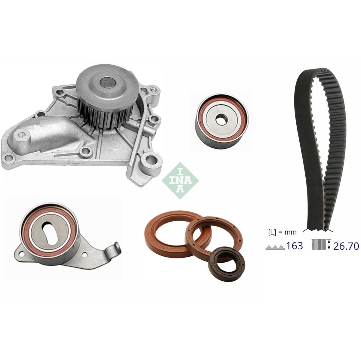 INA Timing Belt Kit with Water Pump - 530086830 | Supercheap Auto