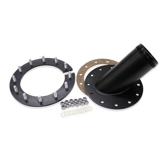 Aeroflow Remote Fuel Cell Filler 45° 2-1/2" Neck, AF85-3000 ...