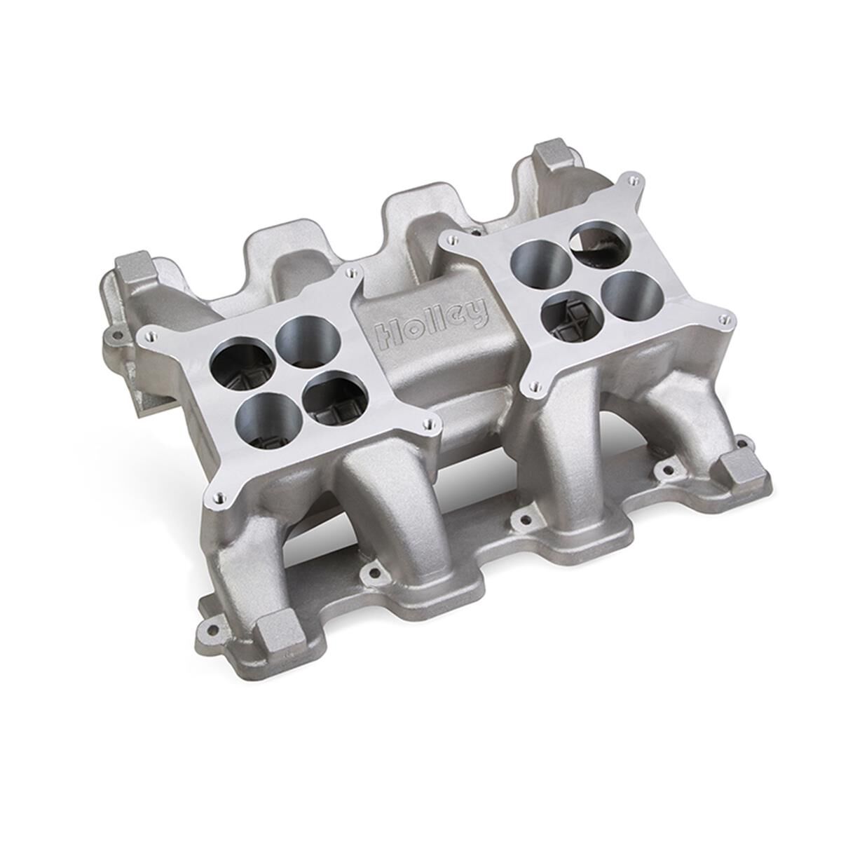 Holley Dual Carburetted Intake Manifold LS1, LS2, LS6 Mid Rise, Dual ...