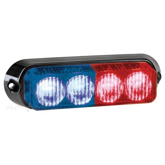 Narva High Powered LED Warning Light - Blue, 12/24V | Supercheap Auto