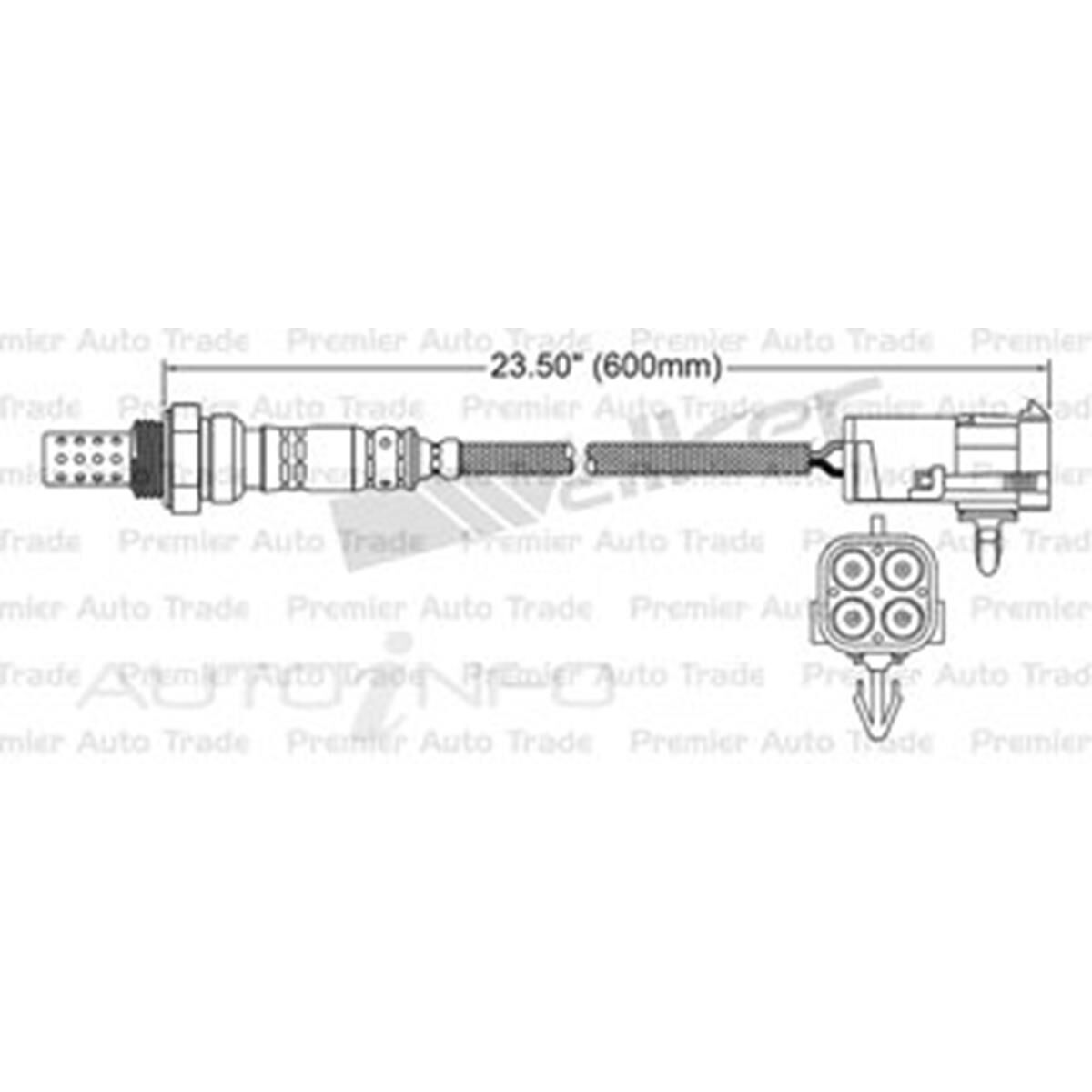 PAT Oxygen/Lambda Sensor Pre-Catalytic Converter/Manifold - EGO-171 ...
