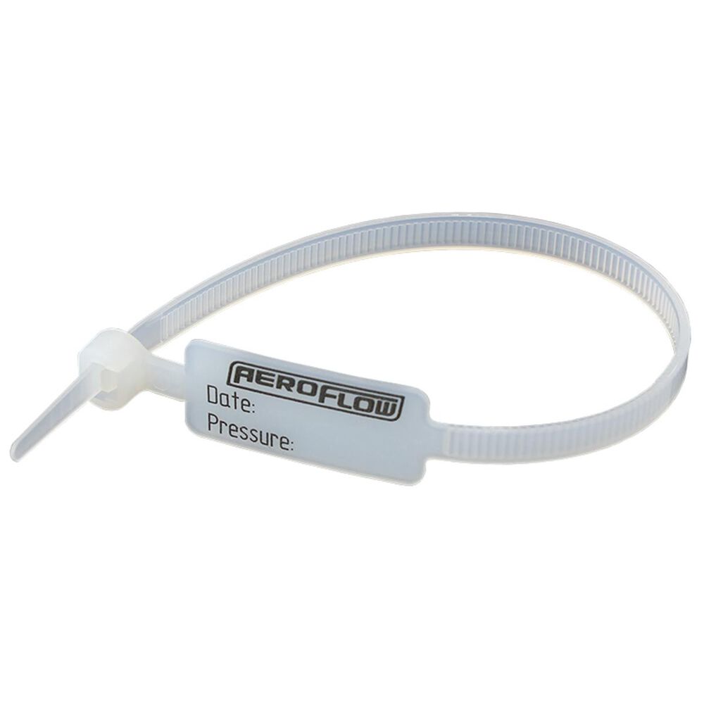 Aeroflow Pressure Testing Tag With Date & Pressure (100 Pack), AF98 ...
