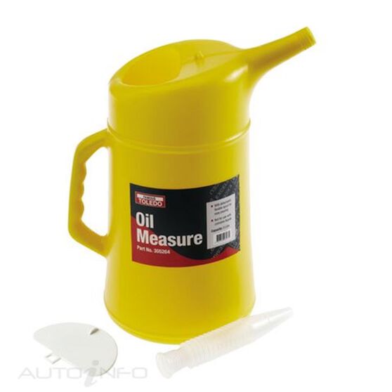 Toledo Oil Measure with Flexible Spout - 5L - 305264 | Supercheap Auto