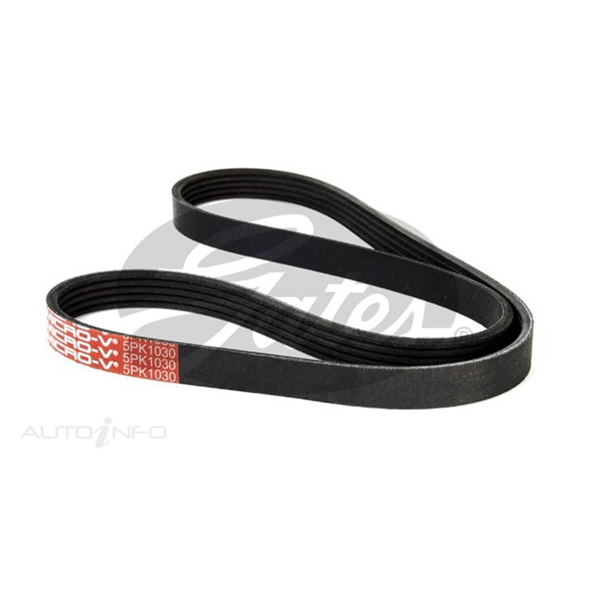 Gates Micro-V Belt - 5PK1030 | Supercheap Auto