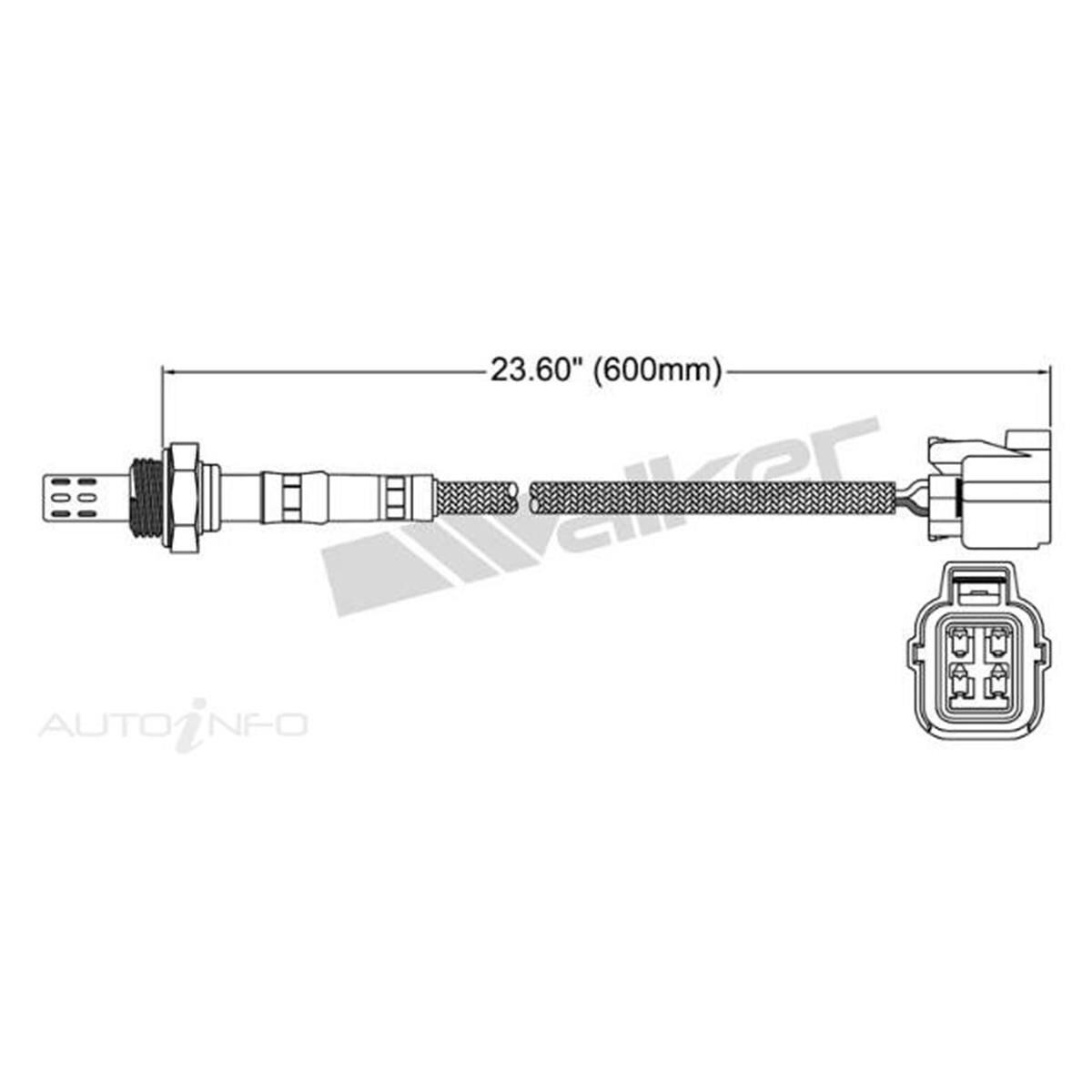 PAT Oxygen/Lambda Sensor Post Catalytic Converter - EGO-615 ...