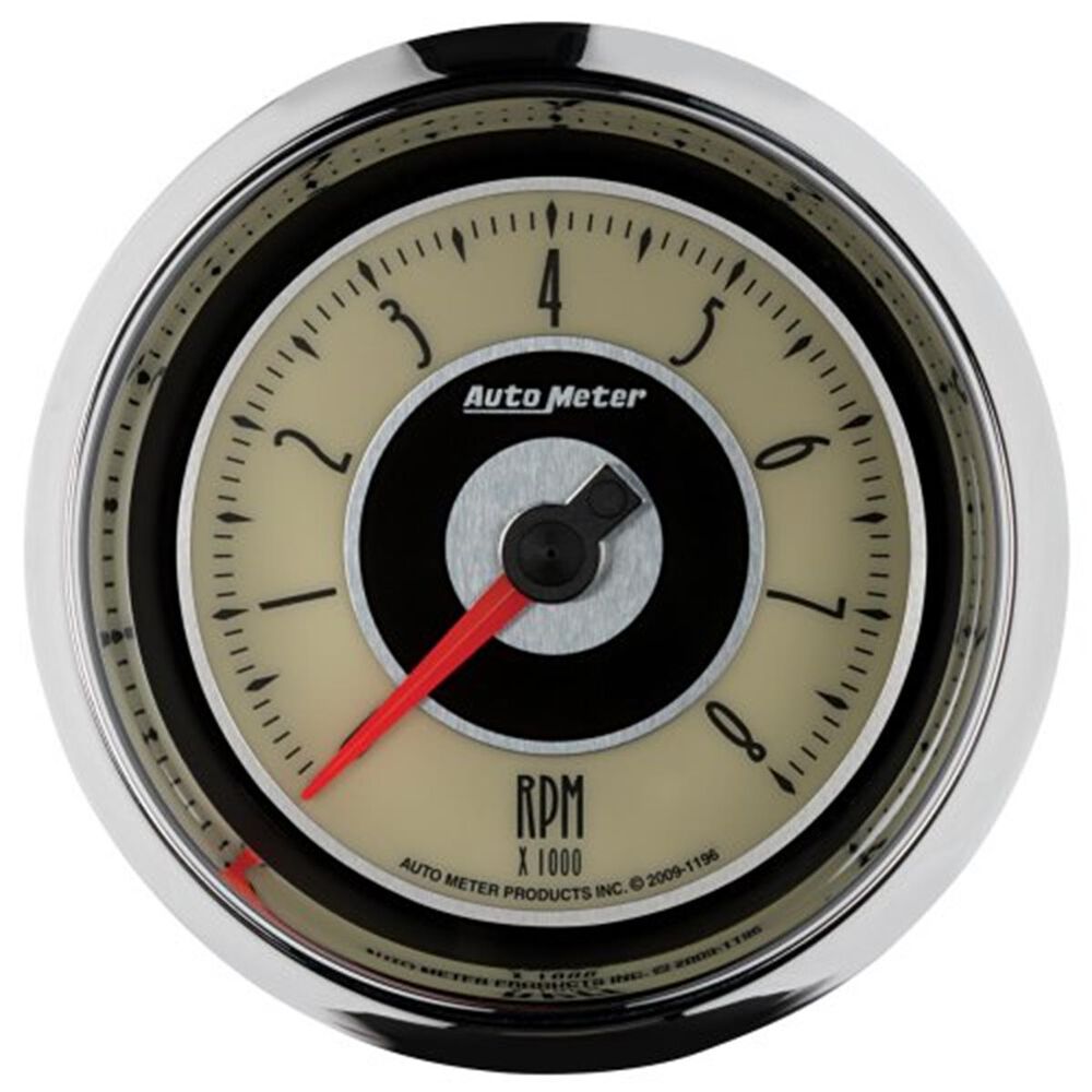 Autometer Cruiser Series Tachometer - 8000 RPM, 3 3/8 Inch, AU1196 ...
