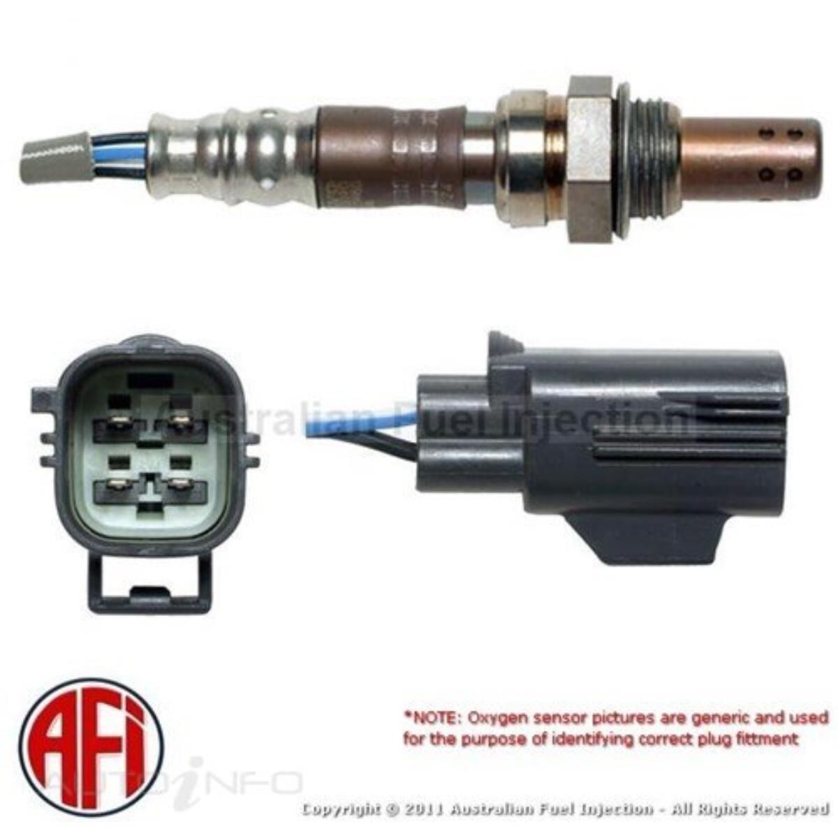 Afi Oxygen/Lambda Sensor Post Catalytic Converter - OXY1715 ...