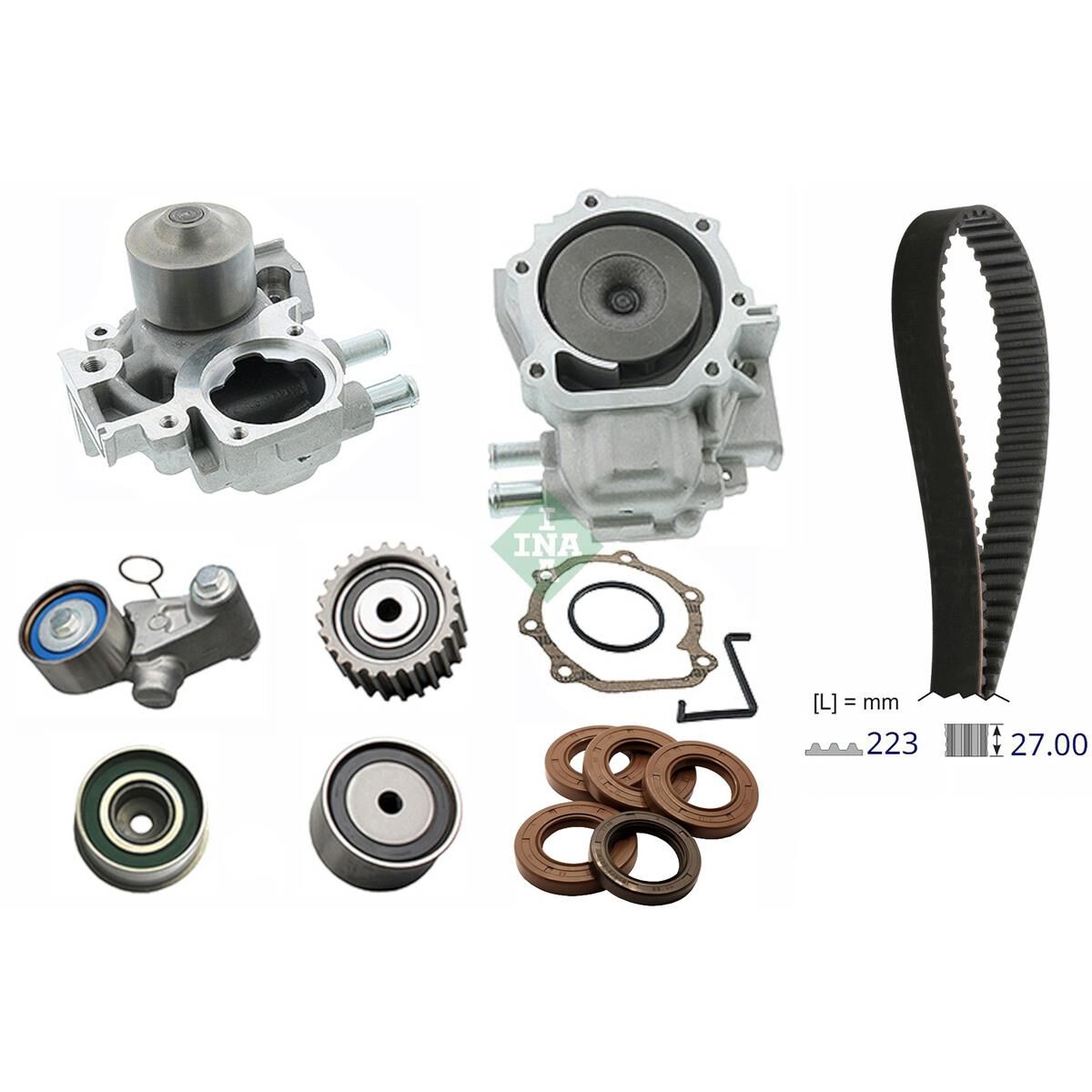 INA Timing Belt Kit with Water Pump - 530087731 | Supercheap Auto