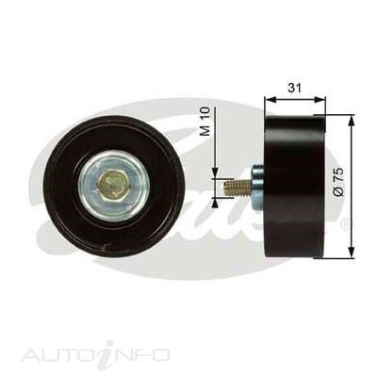 Gates Idler Pulley - 36306 | Supercheap Auto