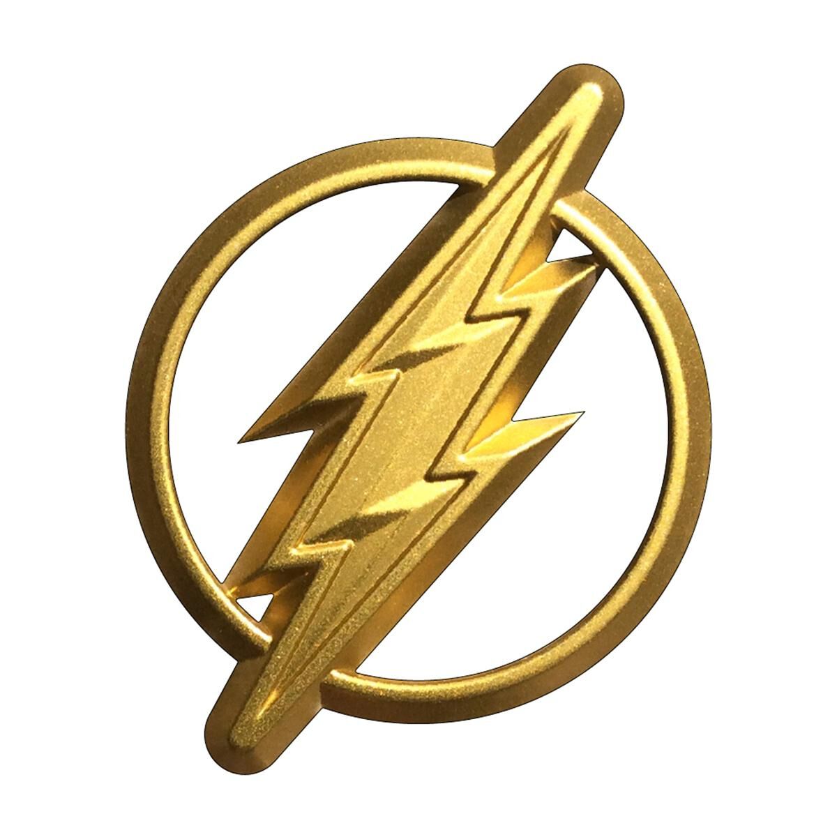 Fan Emblems DC The Flash 3D Gold Car Badge - 9672-109 | Supercheap Auto