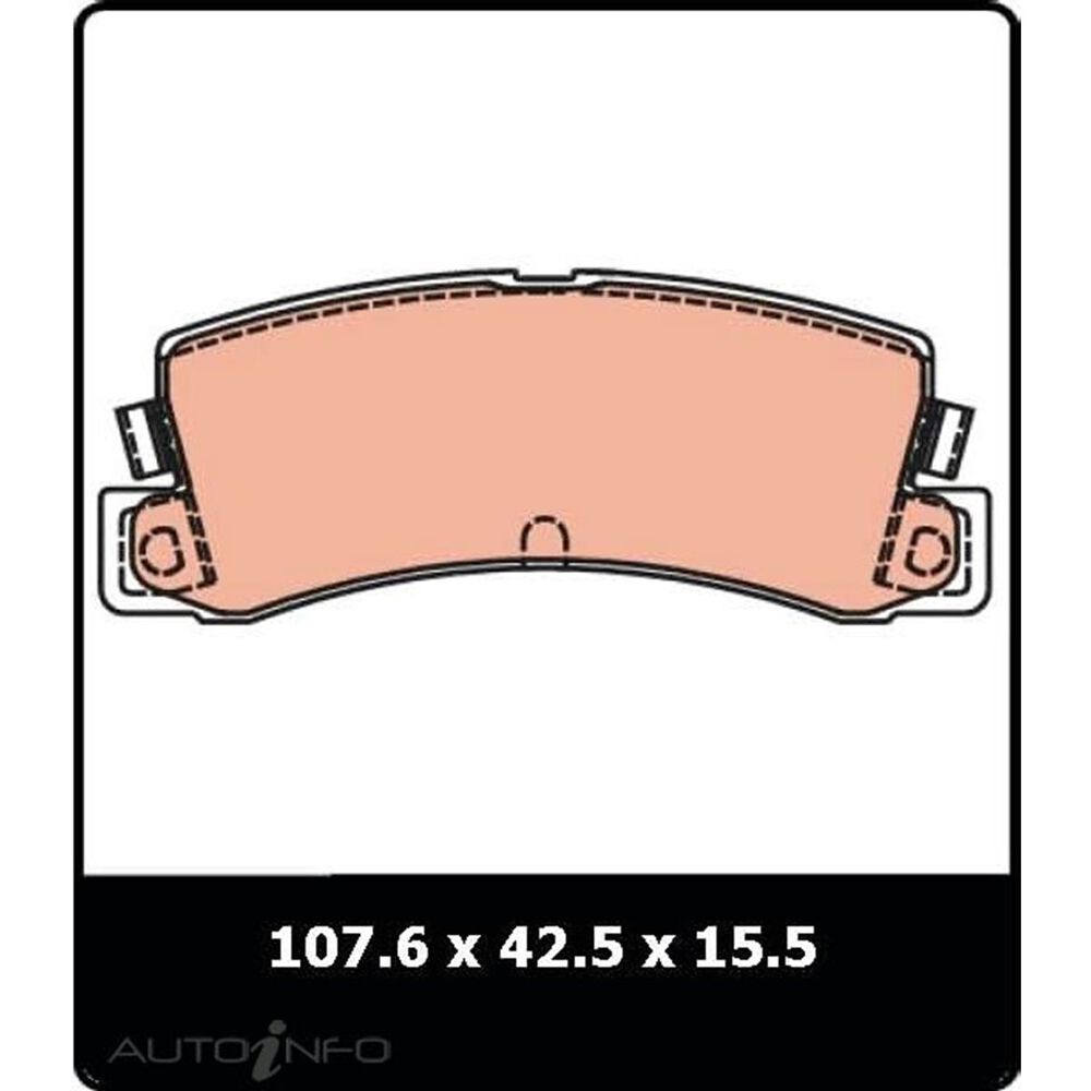 Remsa Brake Pads - 214 04 | Supercheap Auto