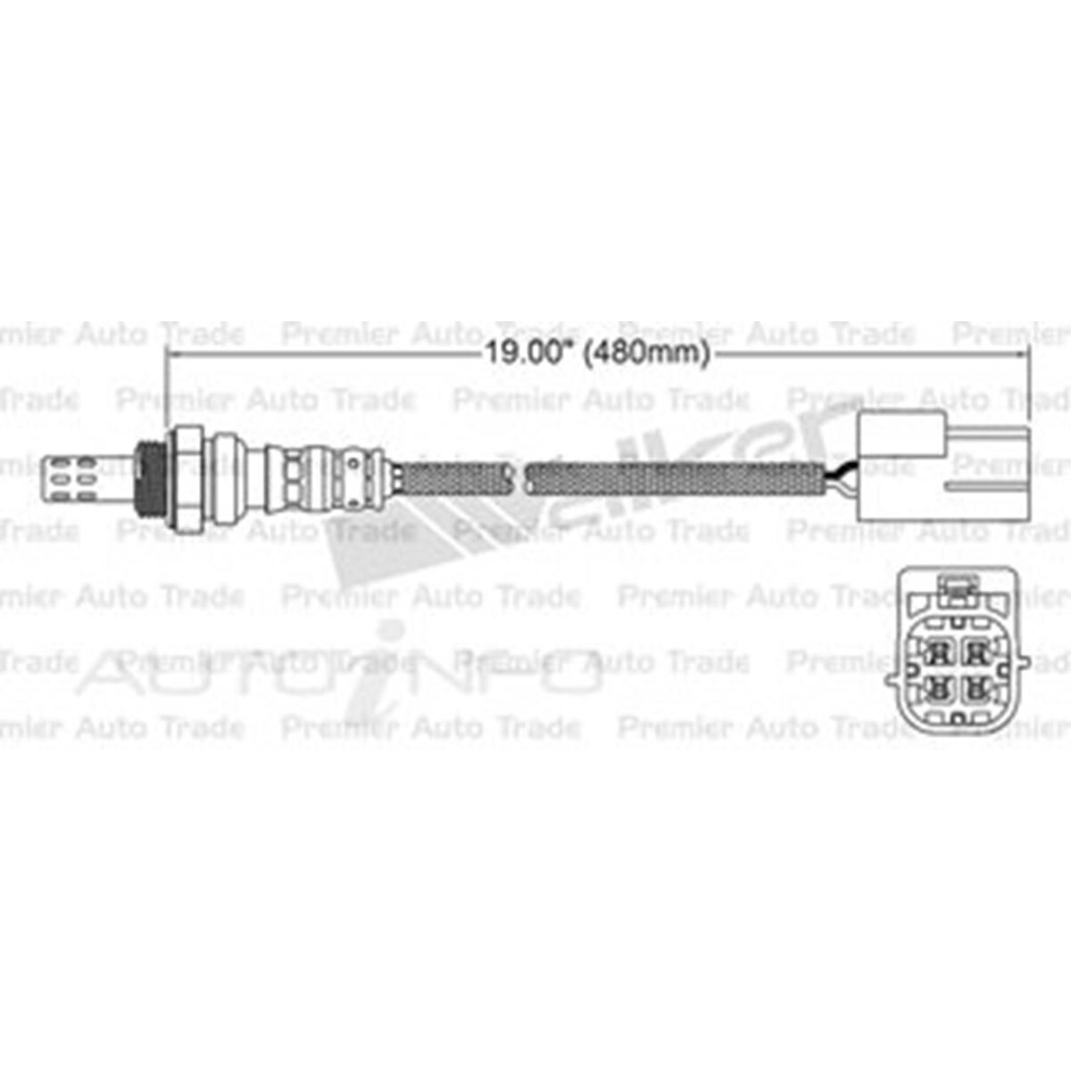 PAT Oxygen/Lambda Sensor Post Catalytic Converter - EGO-366 ...
