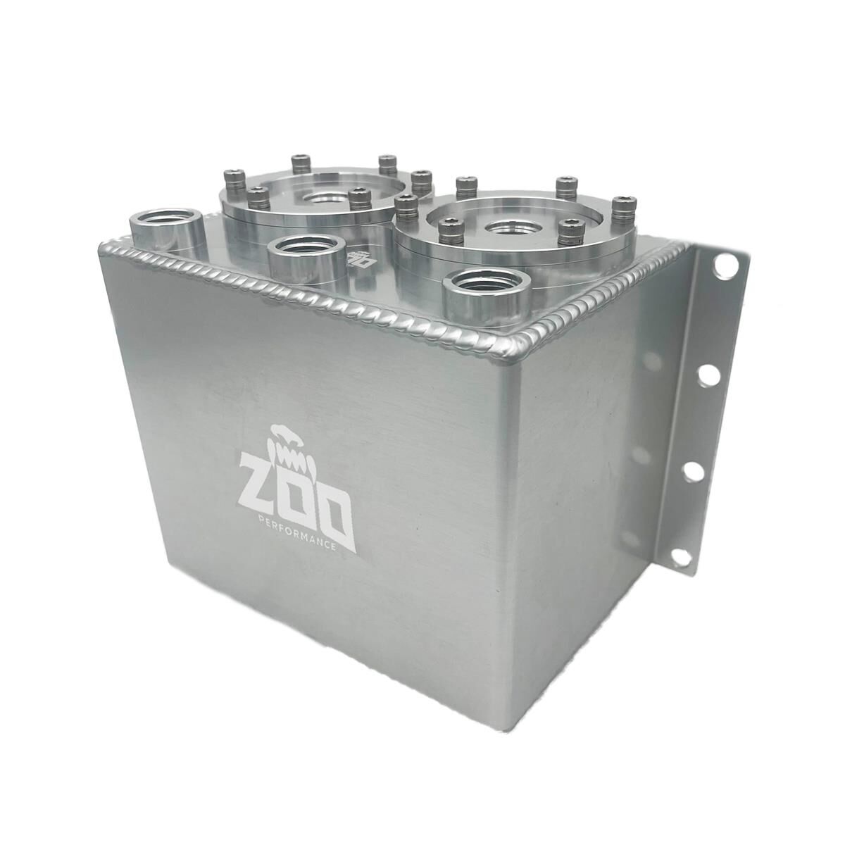 Zoo Performance 3 Litre Square Surge Tank Silver - ZOO-FT006S ...
