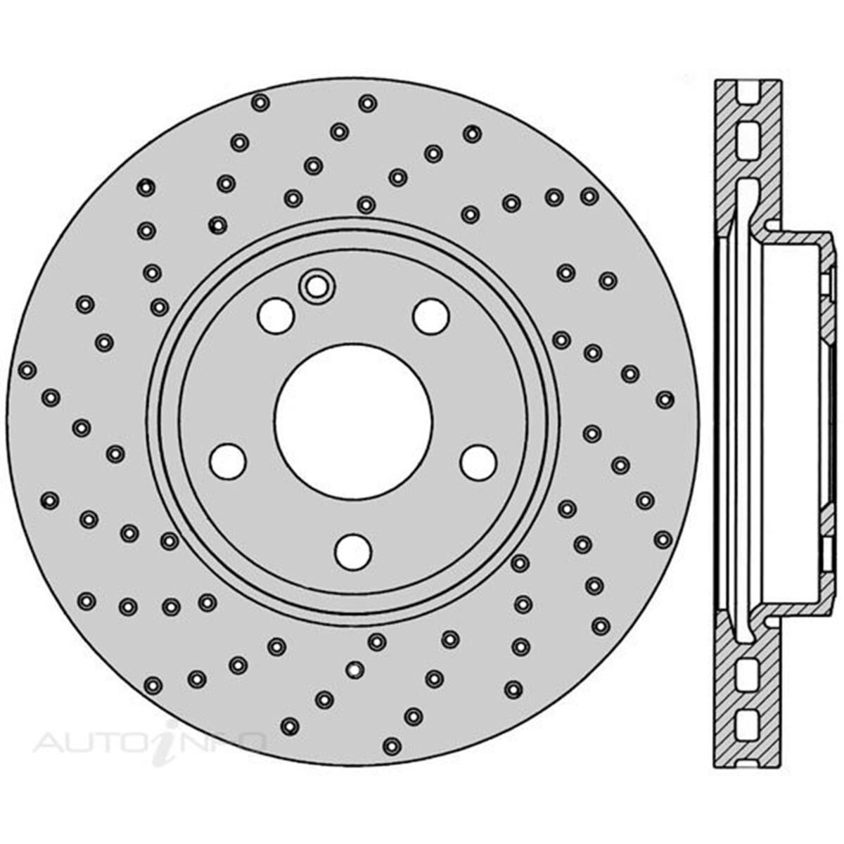 IBS Brake Rotor - Single, BR16134X | Supercheap Auto
