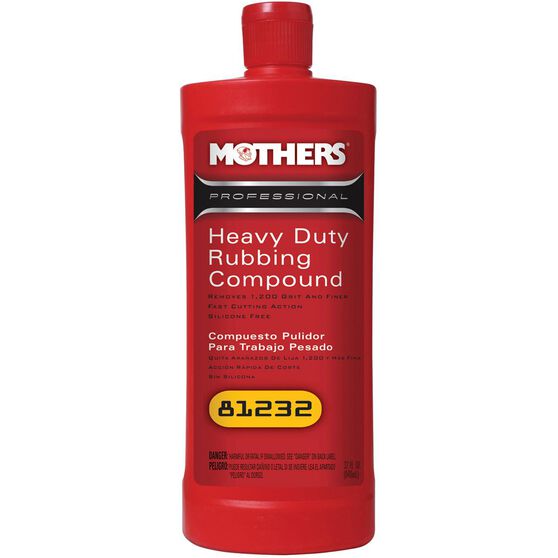 Mothers Professional Heavy Duty Rubbing Compound -946ml | Supercheap Auto