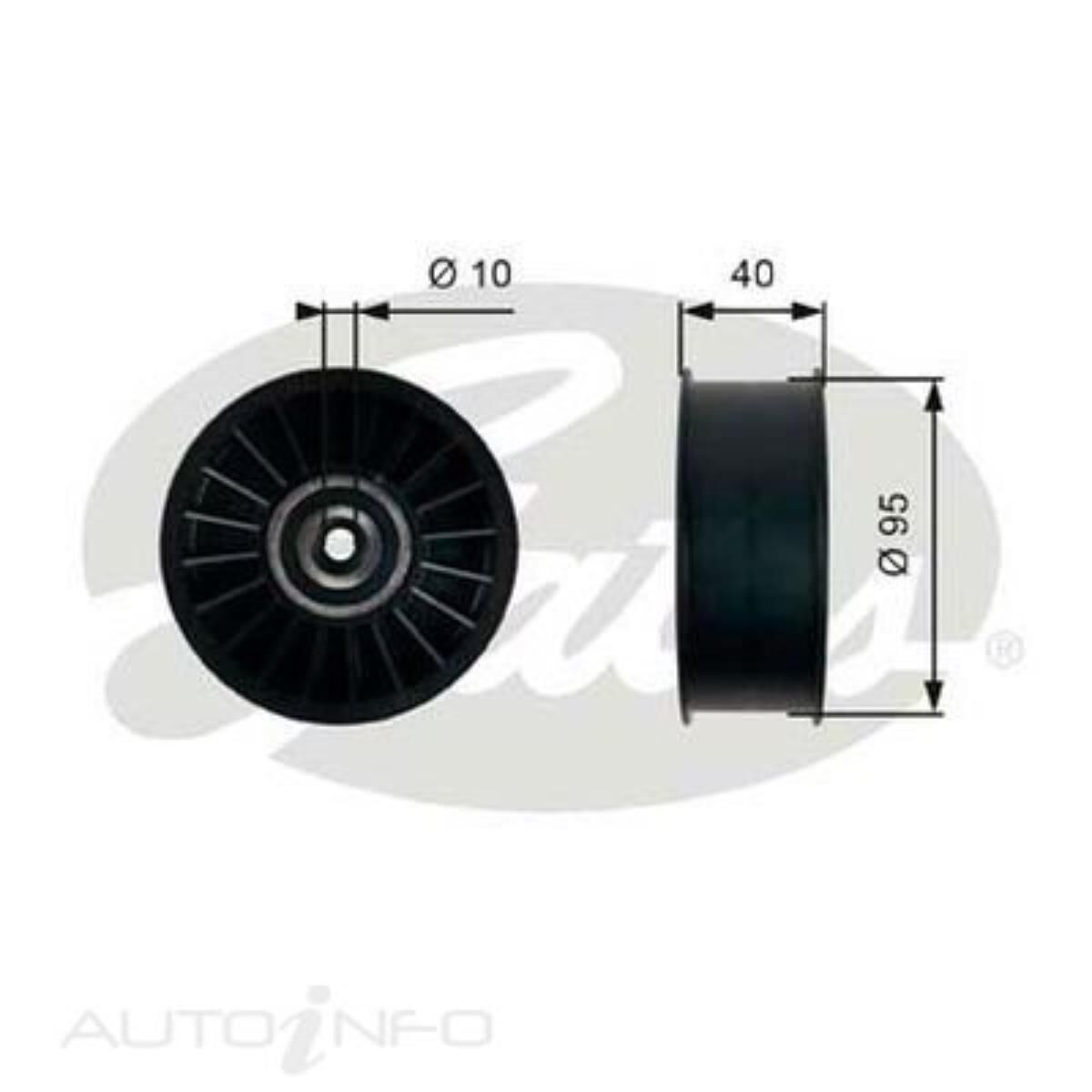 Gates Idler Pulley - 36500 | Supercheap Auto