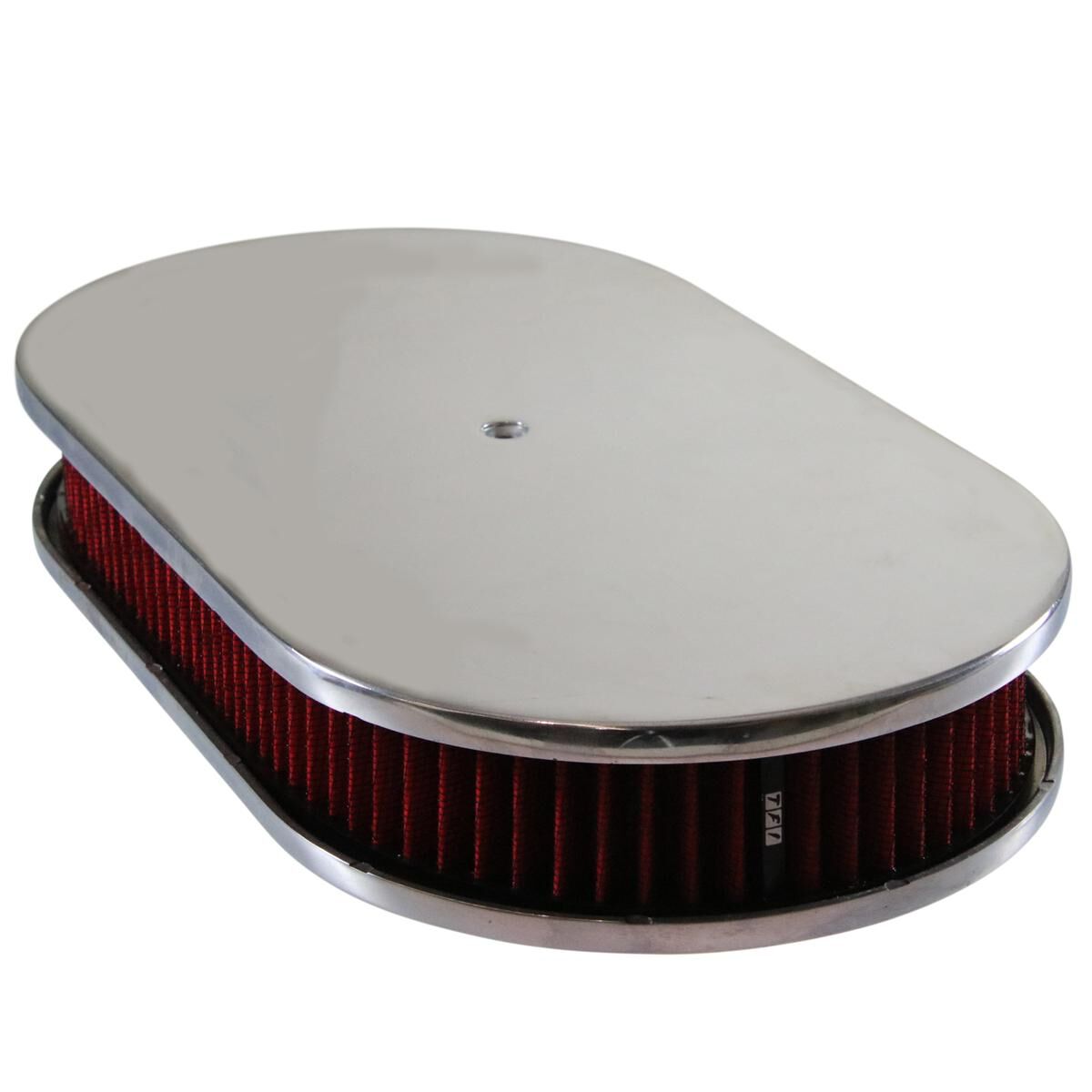 TFI Racing Oval Alloy Air Cleaner 15X8-1/4 Smooth Top to suit Holley ...
