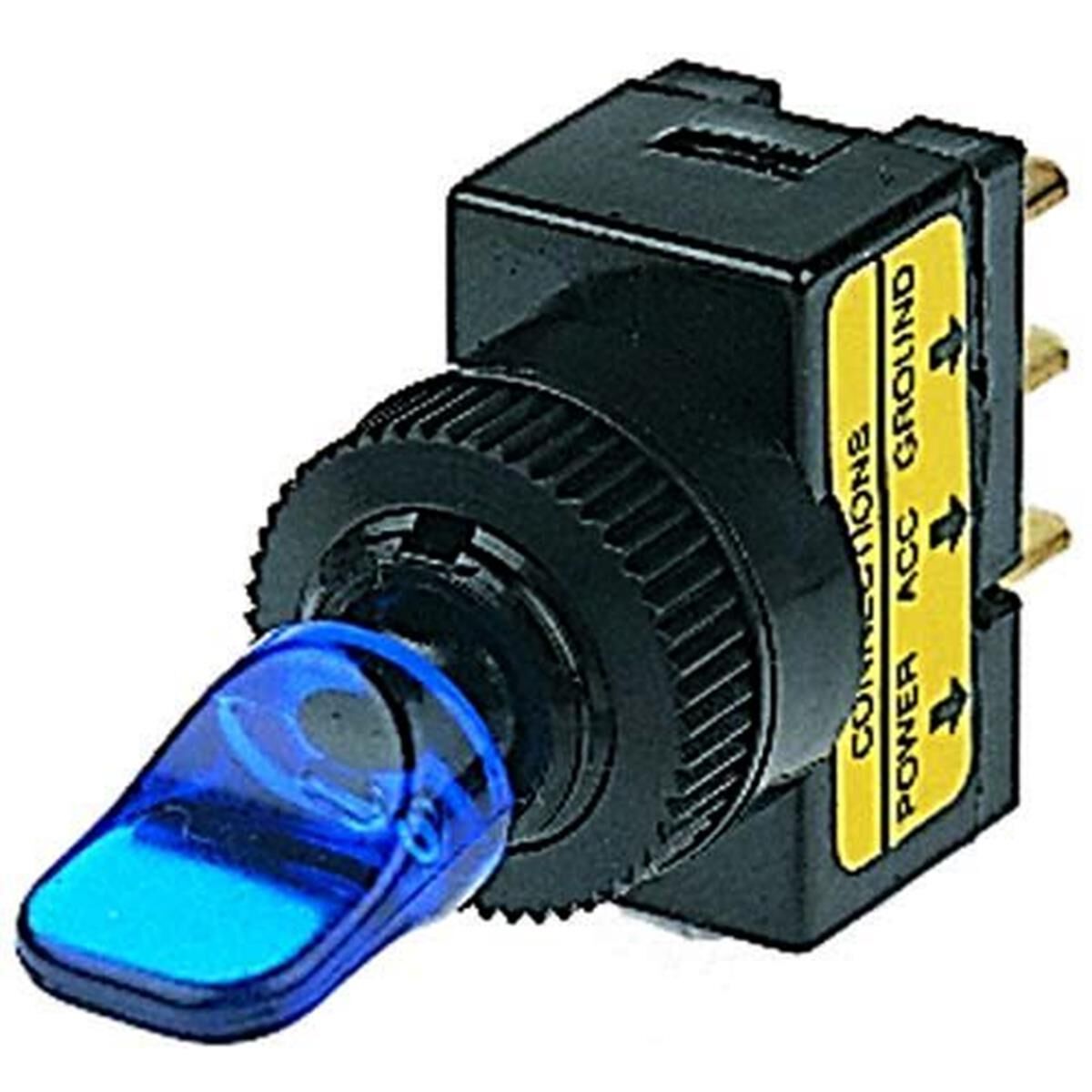 Hella Toggle Switch On/Off 12V Blue - 4423 | Supercheap Auto