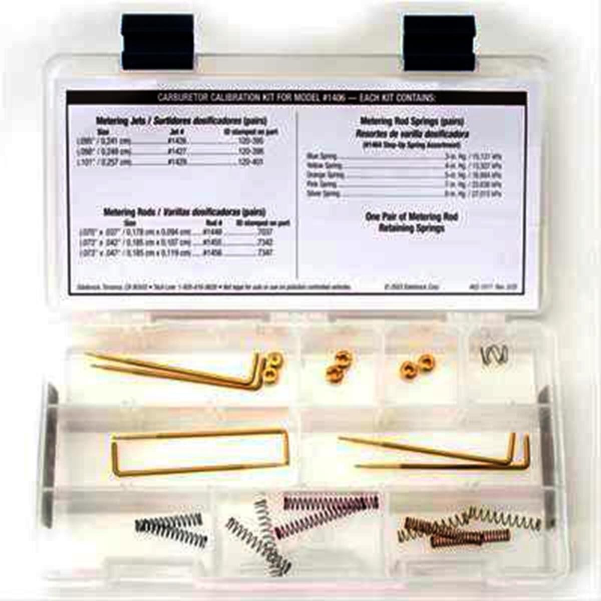 Edelbrock Carburettor Tuning Kit To Suit Edelbrock 500CFM Carburettors ...