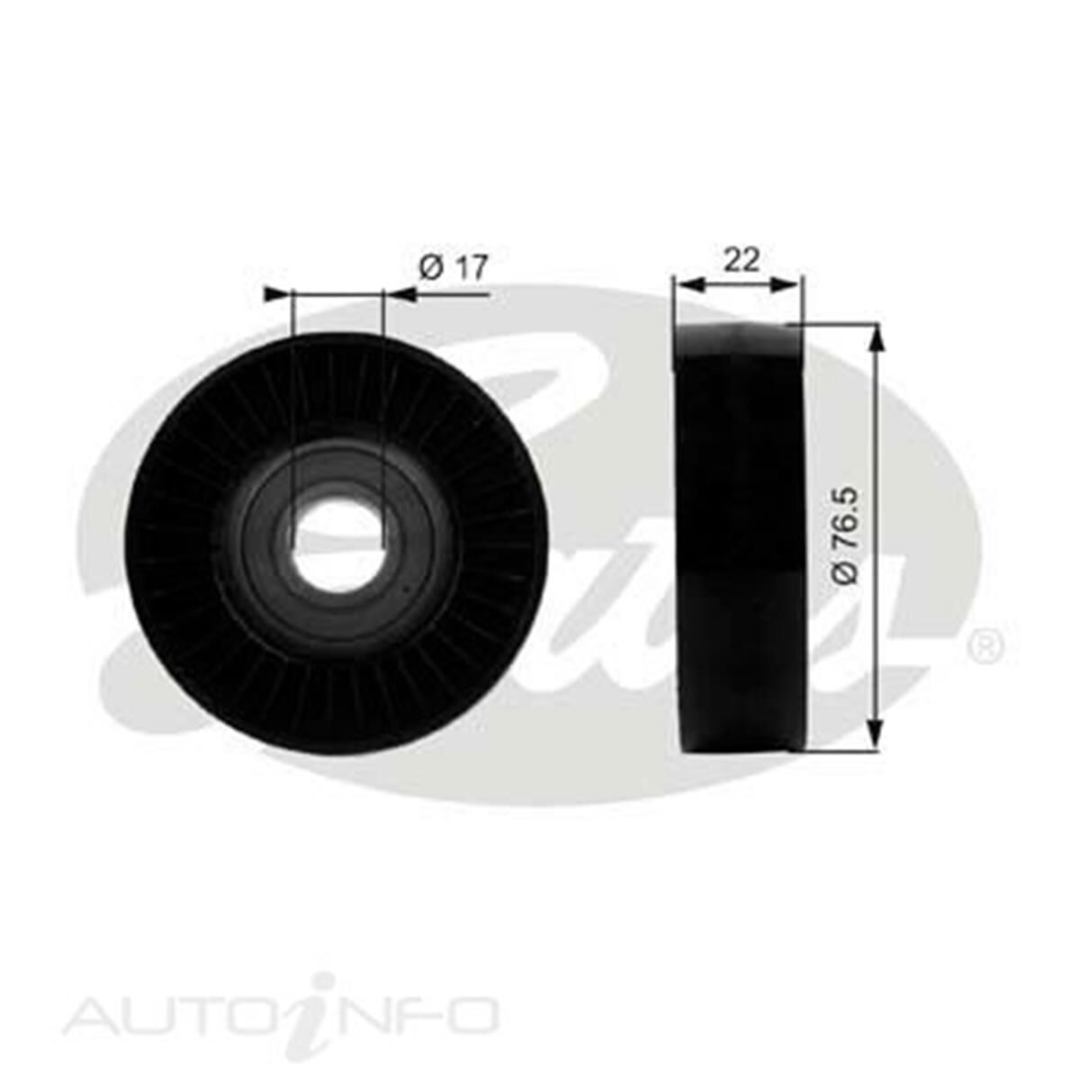 Gates Idler Pulley - 36183 | Supercheap Auto