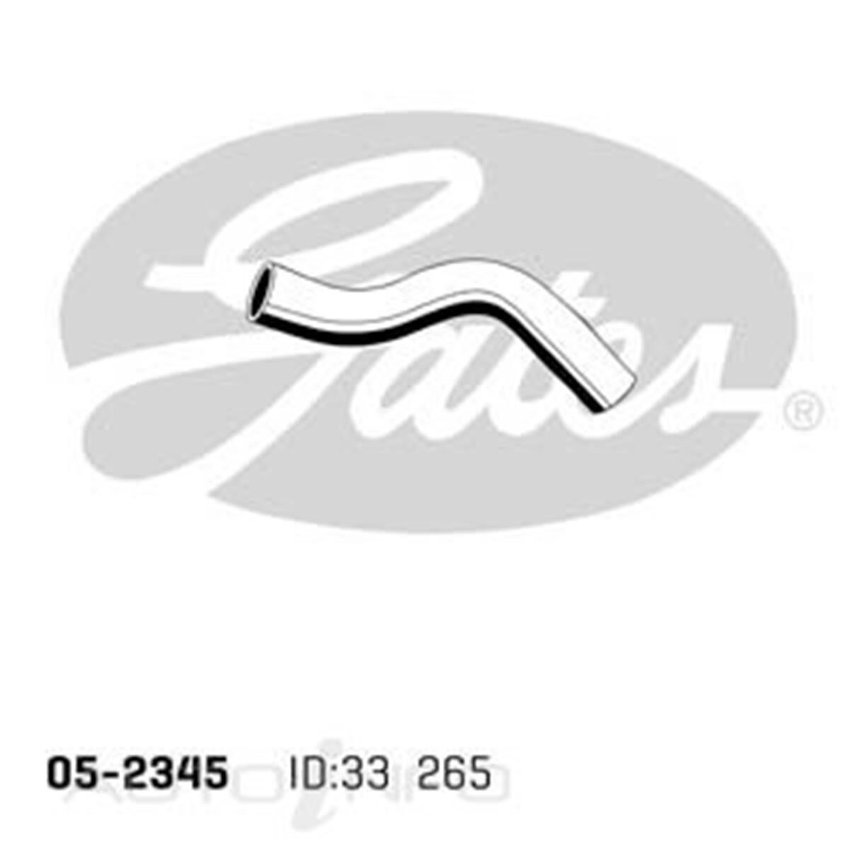 Gates Radiator Hose - 05-2345 | Supercheap Auto